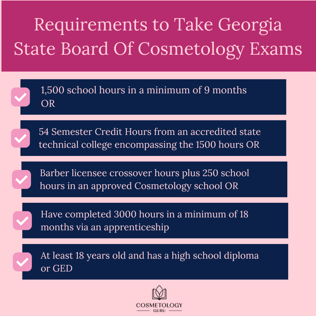 Georgia state board of cosmetology