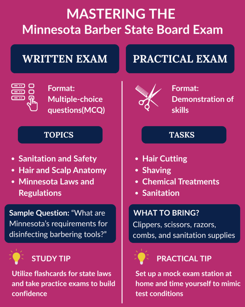 A Complete Guide to Passing the Minnesota Barber State Board Exam ...