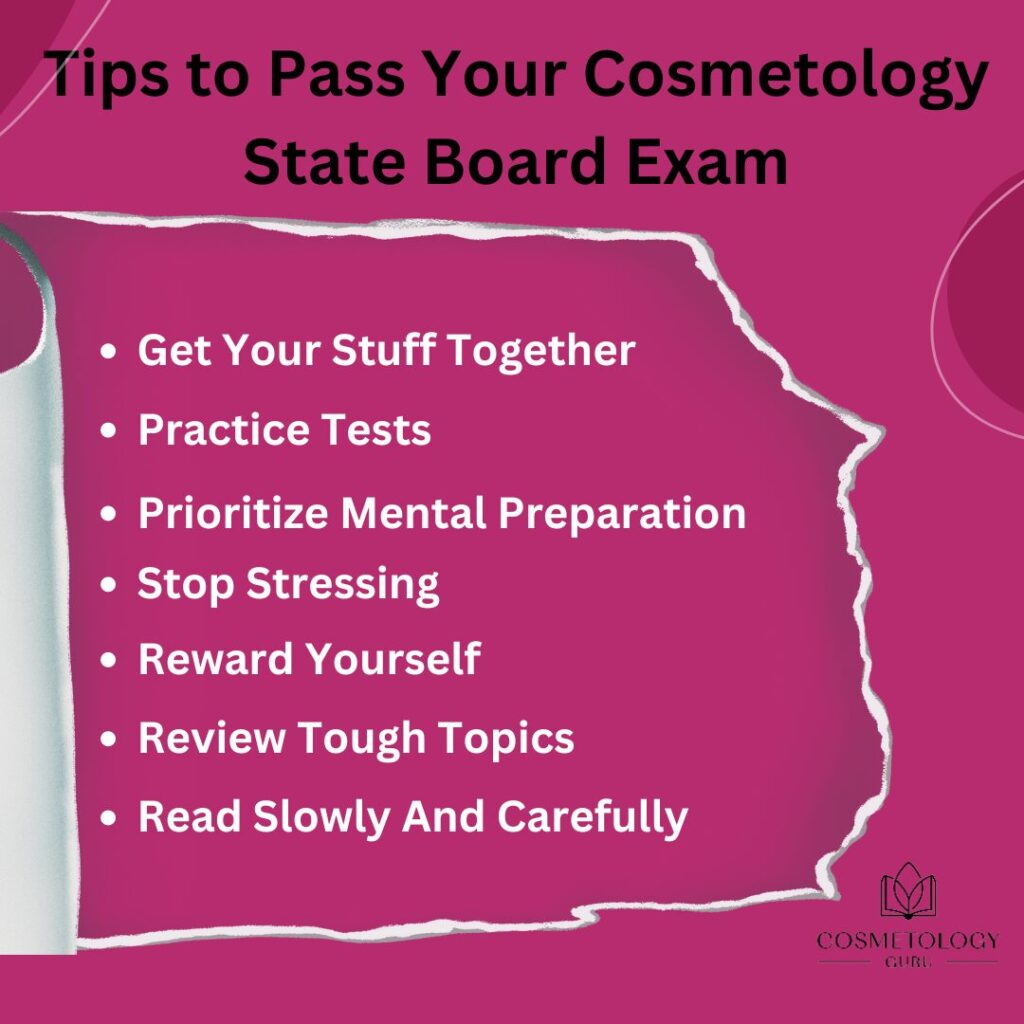 7 Tips On Preparing For Your State Board Exam – Cosmetology Guru